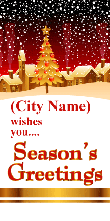 Digital Holiday Banners | MainStreet Designs Inc.