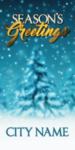 Digital Holiday Banners | MainStreet Designs Inc.